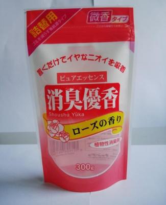 China Pet / Pe Stand Up Pouch Solid Deodorant Packaging Bag Custom Design for sale