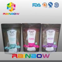 China Stand Up Zipper Snack Bags / Plastic Food Packaging For Sweetener Equal for sale