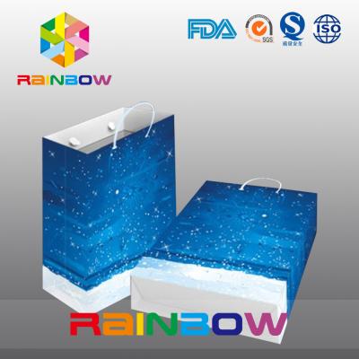 China Dreamlike Design Customized Paper Bags with Handle for Shopping for sale