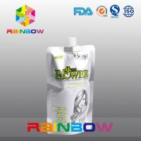China Customized Aluminum Foil Stand Up Spout Pouch Packaging For Liquid for sale
