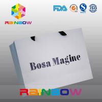China Eco - friendly Customized Paper Bags With Handle For Apparel Packaging for sale