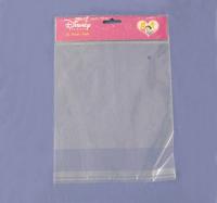 China Yellow OPP Head Packaging Printing Bags / OPP Cello Bag With Hole For Toothpick for sale
