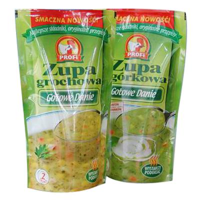 China Aluminum Foil Insulation Food Vacuum Seal Bags Retort Pouch With Zipper For Supplements for sale