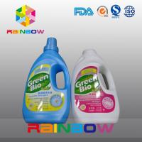 China Waterproof Sticker For Plastic Bottle , Self Adhesive Sleeve Labels For Liquid Detergent Bottles for sale