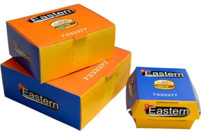 China Premiium Paper Box Packaging With Custom Printed Design For Fast Food Restaurant for sale
