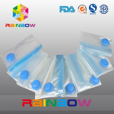China Vacuum Air Seal Storage Bags / Space Saver Bags For Quilts , Bedding And Clothes for sale