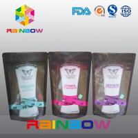 China Plastic k bottom gusset bags for sugar / candy / spice packaging for sale