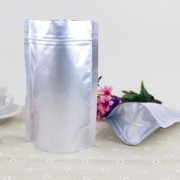 China Self Standing Silver Aluminum Foil k Pouch Plastic Pouches Packaging For Quinoa Seeds for sale