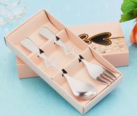China Cardboard Pink Paper Box For Tableware / Chopsticks Spoon Gift Packaging Boxes for sale
