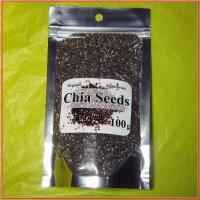 China Fashionable Stand Up Food Packing k Bag / Side Sealed Chia Seeds Bag for sale