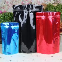 China Gravuture Printing Mylar k Bags For Beef Jerky Packaging Pouch With Resealable Zipper for sale