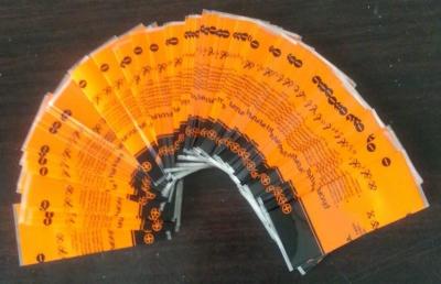 China Beverage Industry Printed Shrink Sleeve Labels Plastic Shrink Label For Shape Bottole for sale