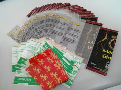 China Hand Application Shrink Sleeve Labels For Coconut Water Bottle Packaging for sale