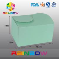 China Green Kraft Paper Box For Gift Packaging , Customized Printing And Size for sale