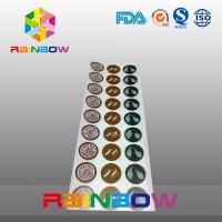 China Custom Round Paper Shrink Sleeve Packaging , Adhesive Sticker Labels For Activated Nuts for sale