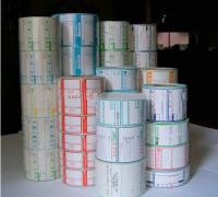 China Digital Sequential Promotion Labels / Customized Printed Paper Sticker In Roll for sale