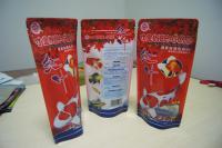 China Vivid Printed Stand Up Zip Lock Aluminum Foil Fish Bait Pet Food Packaging Pouch for sale