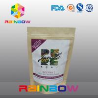 China Printed Customized Paper Bags Zipper Doypack Food Packaging Bag for sale