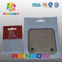 China Mylar k Bag Plastic Pouches Packaging With Transparent Window For Goods for sale