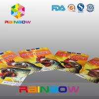 China Gravure Printing Pet Food Pouch With Zipper / Re - Sealable Animal Food Bag for sale