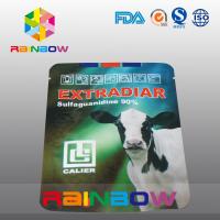 China Aluminum Foil Pet Food Pouch Dairy Cow Stand Up Food Packaging for sale