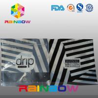 China Zebra Stripes Stand Up Noni Drip Bag , Stylish Composite Mylar Pouch for sale