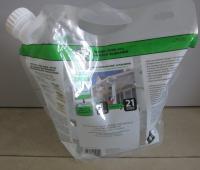 China Plastic Clear Laundry Detergent Packaging Pouches With Side Spout And Hang Hole for sale