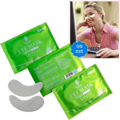 China Blue Shinny Way Foil Cosmetic Packaging Bag Rich Moisture For Special Mask for sale