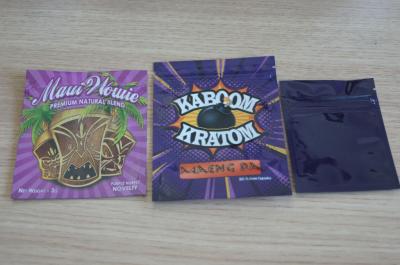 China Chemicals three side seal maeng da kratom k packaging bags for sale