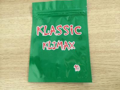 China Recycled Laminated Aluminum Foil Packaging Herbal - Incense Mylar k Bag for sale