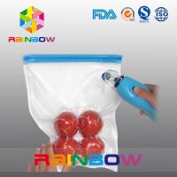 China Food Grade Vacuum Sealer Bag Plastic Self Seal Bags For Storage Food / Vacuum Breaker Valve for sale