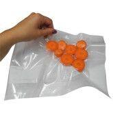 China Clear Food Saver Rolls Food Vacuum Seal Bags With Gravure Printing for sale