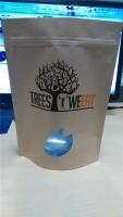 China kraft paper Tea Bags Packaging aluminum foil stand up pouches for sale