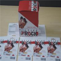 China Stiff Rock Card And Stiff Rock Box For Sexual Enhencement / Sex Pills Packaging for sale
