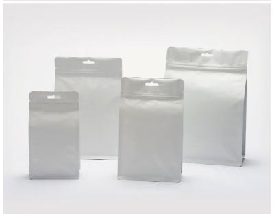 China Mylar Zipper Kraft Paper Snack Bag Packaging With Clear Window For Coffee Bean / Cookie for sale
