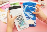 China 5.5 Inch Universal PVC Waterproof Phone Bag For Iphone 6s 6 Plus for sale