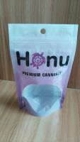 China Custom Bottom Gusset Aluminum Foil Laminated Mylar k Bags with Clear Window for sale