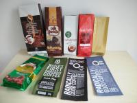 China Aluminum Foil Coffee Bag With Valve / Coffee Beans Plastic Pouches Packaging 250g 500g 1000g for sale