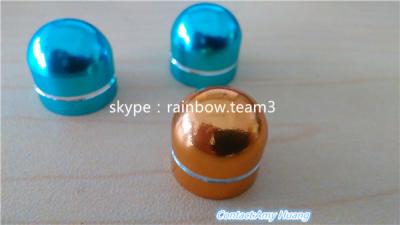 China Reuseable Small Plastic Container For Sex Pills / Capsule Shape Bottle With Metal Round Cap for sale