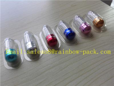China 10ml Aluminum Foil Plastic Medicine Bottles For Sex Pill With Colorful Cap for sale