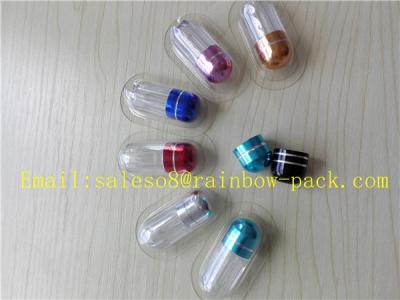 China Octagonal Shape 10ml Plastic Pill Bottles Empty Capsule Bottle For Single Capsule for sale