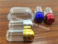 China Reusable Plastic Gold Sex Pill Small Medicine Bottle , Exten Zone Pill Bottles for sale