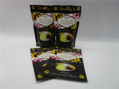China Food Grade Resealable Snack Bag Packaging , 8oz Stand Up snack packaging bags Foil Lined for sale