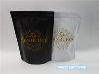 China Stand up coffee Plastic Pouches Packaging , aluminum foil coffee bags degassing valve for sale