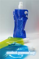 China Promotion PET / PE Spout Pouch Packaging with resealable zipper for sale