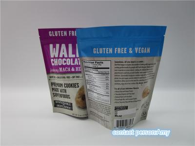 China FDA 12 Oz Snack Bag Packaging For Cheese Bread / Cheese Puff / Biuscuit Packaging for sale