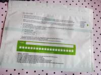 China high temperature microwave steam steriliser bags/zipper plastic microwavable pouch for sale