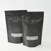 China Resealable k Plastic Pouches Packaging , matte black stand up pouch for sale
