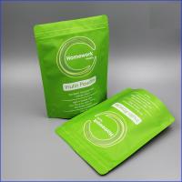 China Reusable Zip Coffee Bags Valve Foil Lined Stand Up Coffee / Tea / Powder Packaging Pouch for sale