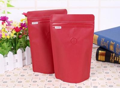 China factory custom printed aluminum foil package bag/doypack/stand-up pouch for coffee packaging 12OZ, 1kg for sale